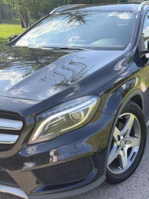 Черный Мерседес GLA 220 2015 в Бирштонас, объемом двигателя 2.14 л и пробегом 261 тыс. км за 10850 €, фото 4 на AUTOMOTO.COM.LV