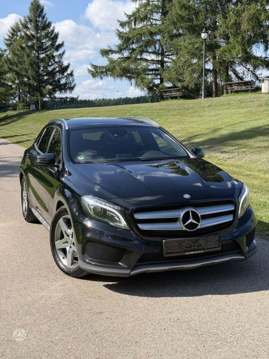 Черный Мерседес GLA 220 2015 в Бирштонас, объемом двигателя 2.14 л и пробегом 261 тыс. км за 10850 €, фото 5 на AUTOMOTO.COM.LV