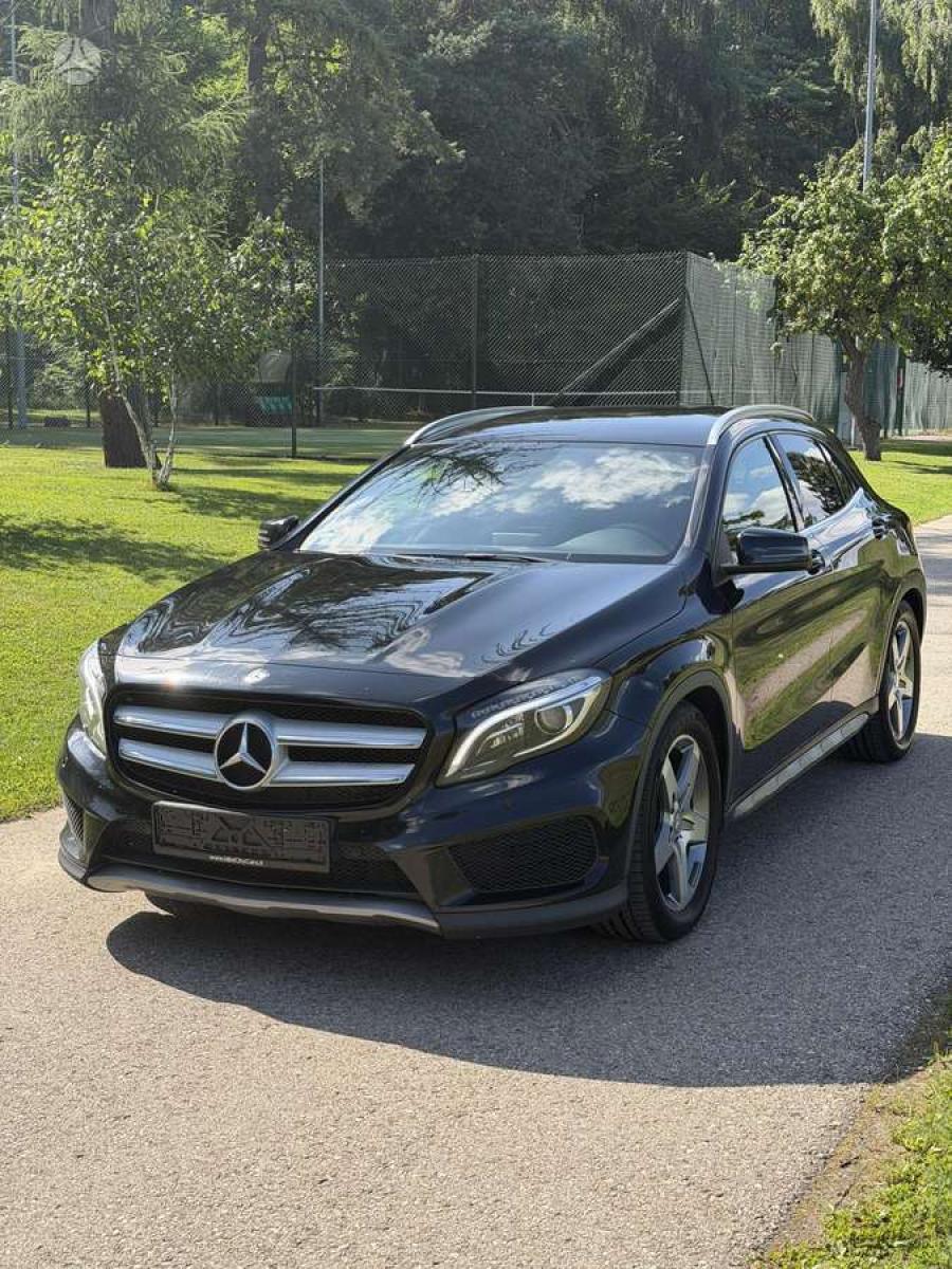Черный Мерседес GLA 220 2015 в Бирштонас, объемом двигателя 2.14 л и пробегом 261 тыс. км за 10850 €, фото 12 на AUTOMOTO.COM.LV