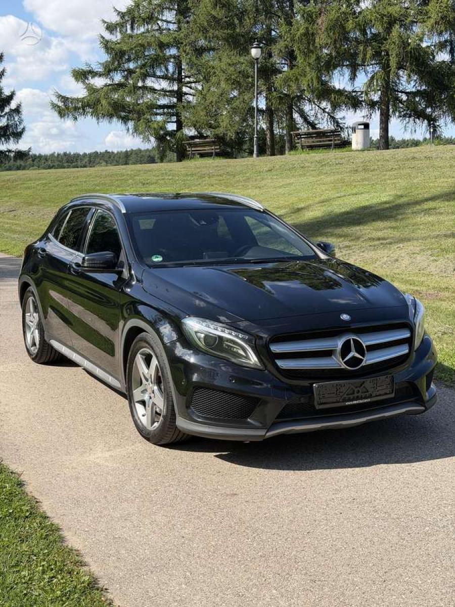 Черный Мерседес GLA 220 2015 в Бирштонас, объемом двигателя 2.14 л и пробегом 261 тыс. км за 10850 €, фото 14 на AUTOMOTO.COM.LV