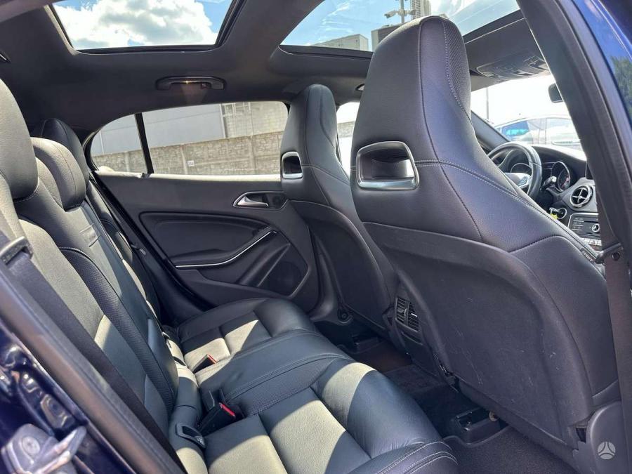 Blue Mercedes-Benz gla-220 2018 in Taurage, with an engine capacity of 2.14 L and mileage of 157 thousand km for 16400 €, photo 13 on AUTOMOTO.COM.LV