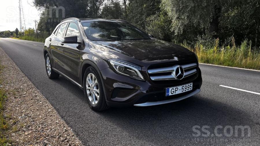 Brūns Mercedes-Benz gla-220 2014 Rīga, ar dzinēja tilpumu 2.20 L un nobraukumu 205 tūkst. km par 12500 €, foto 1 vietnē AUTOMOTO.COM.LV