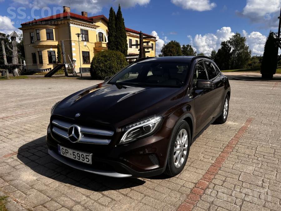 Коричневый Мерседес GLA 220 2014 в Рига, объемом двигателя 2.20 л и пробегом 205 тыс. км за 11950 €, фото 1 на AUTOMOTO.COM.LV