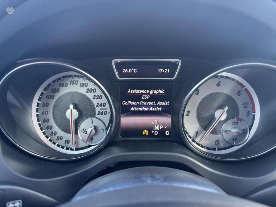 Pelēks Mercedes-Benz gla-220 2015 Marijampole, ar dzinēja tilpumu 2.14 L un nobraukumu 312 tūkst. km par 10600 €, foto 16 vietnē AUTOMOTO.COM.LV