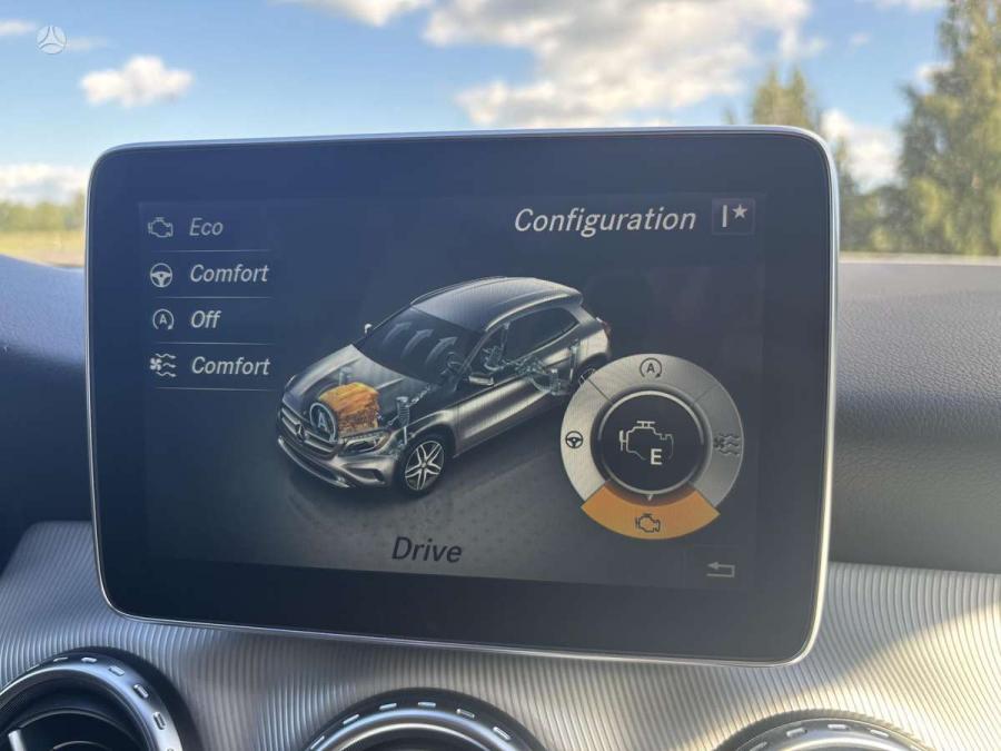 Pelēks Mercedes-Benz gla-220 2015 Marijampole, ar dzinēja tilpumu 2.14 L un nobraukumu 312 tūkst. km par 10600 €, foto 17 vietnē AUTOMOTO.COM.LV