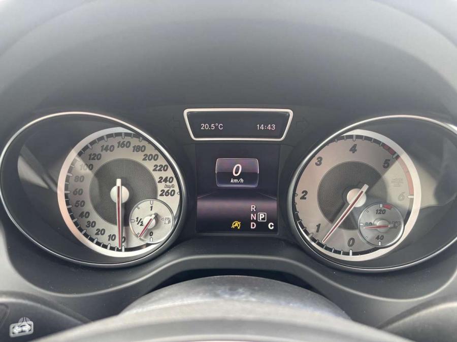 Серый Мерседес GLA 220 2015 в Мариямполе, объемом двигателя 2.14 л и пробегом 290 тыс. км за 10400 €, фото 16 на AUTOMOTO.COM.LV