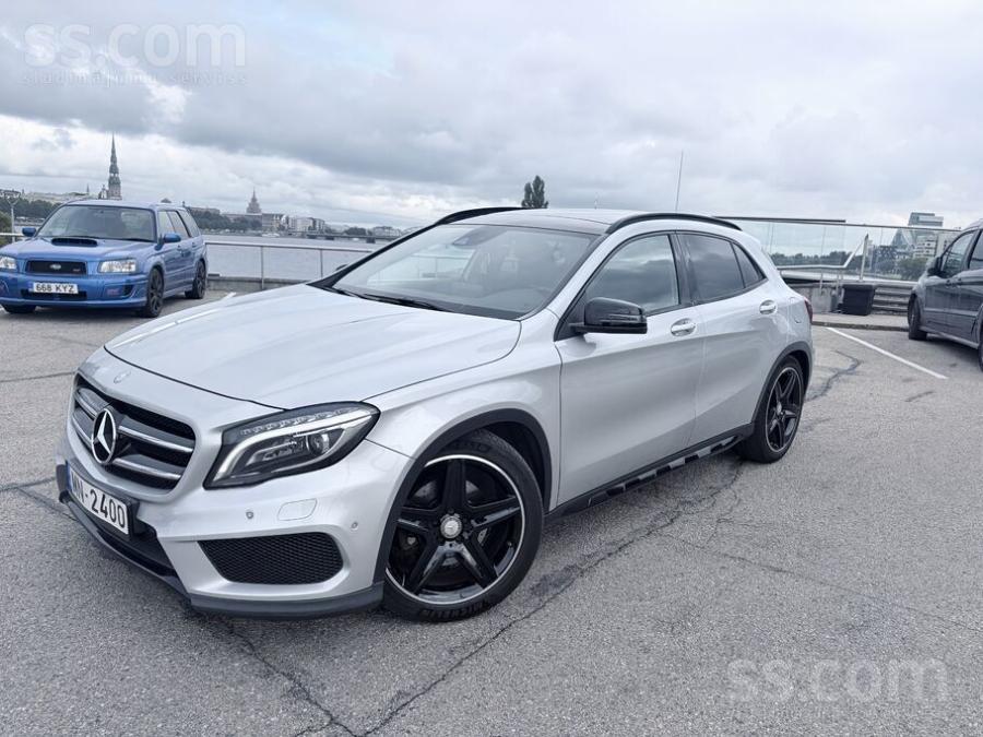 Серый Мерседес GLA 220 2016 в Рига, объемом двигателя 2.20 л и пробегом 300 тыс. км за 11450 €, фото 7 на AUTOMOTO.COM.LV