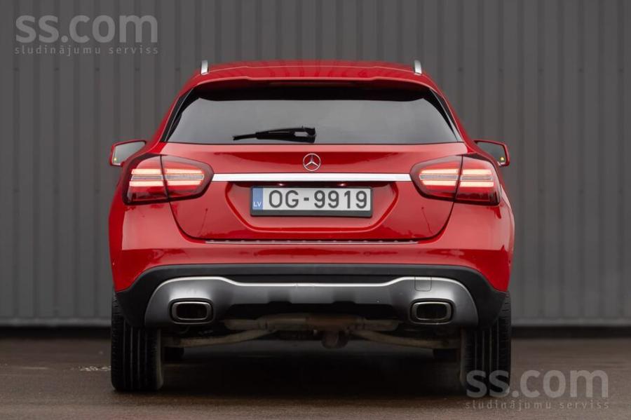 Red Mercedes-Benz gla-220 2017 in Dobele, with an engine capacity of 2.20 L and mileage of 227 thousand km for 15500 €, photo 5 on AUTOMOTO.COM.LV