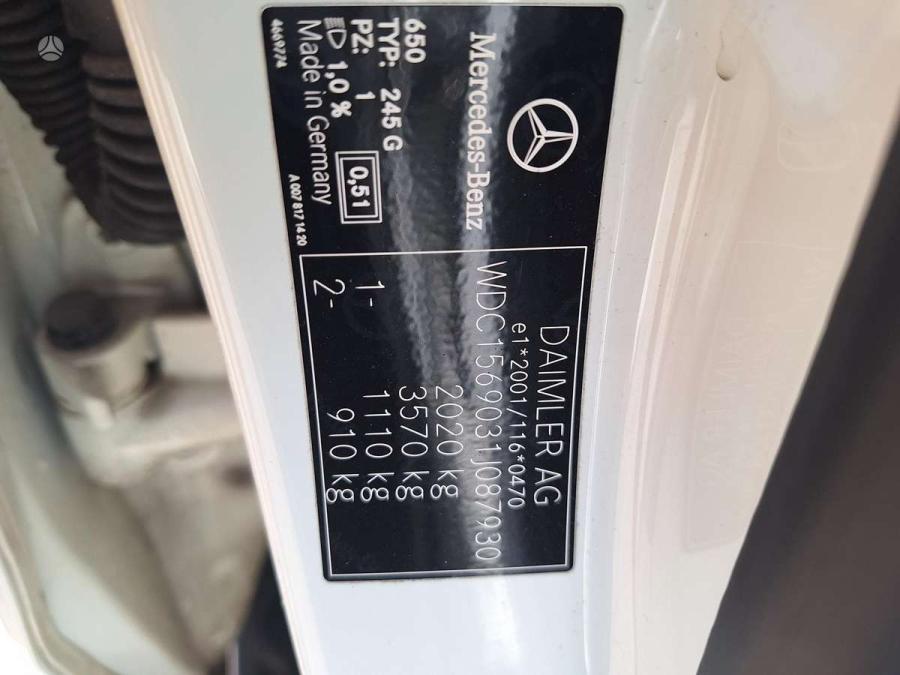 Balts Mercedes-Benz gla-220 2013 Tauragė, ar dzinēja tilpumu 2.14 L un nobraukumu 190 tūkst. km par 10300 €, foto 22 vietnē AUTOMOTO.COM.LV