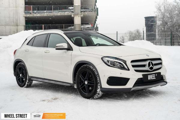 Balts Mercedes-Benz gla-220 2014 Viļņa, ar dzinēja tilpumu 2.14 L un nobraukumu 155 tūkst. km par 14200 €, foto 1 vietnē AUTOMOTO.COM.LV