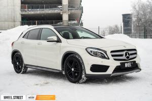 Balts Mercedes-Benz gla-220 2014 Viļņa, ar dzinēja tilpumu 2.10 L un nobraukumu 155 tūkst. km par 14200 €, foto  vietnē AUTOMOTO.COM.LV