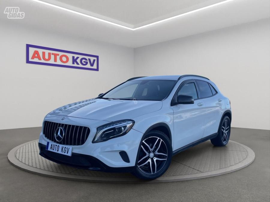 White Mercedes-Benz gla-220 2014 in Vilnius, with an engine capacity of 2.20 L and mileage of 246 thousand km for 10999 €, photo 1 on AUTOMOTO.COM.LV