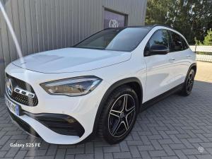 Белый Мерседес GLA 220 2020 в Таураге, объемом двигателя 1.95 л и пробегом 235 тыс. км за 22500 €, фото  на AUTOMOTO.COM.LV