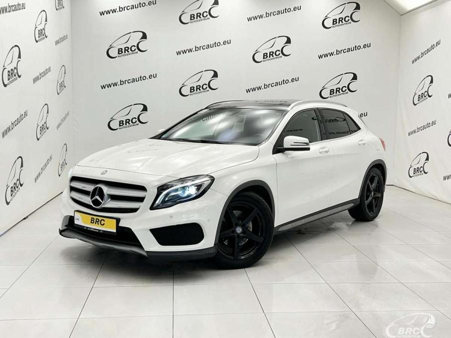 White Mercedes-Benz gla-220 2014 in Vilnius, with an engine capacity of 2.14 L and mileage of 291 thousand km for 11500 €, photo 1 on AUTOMOTO.COM.LV