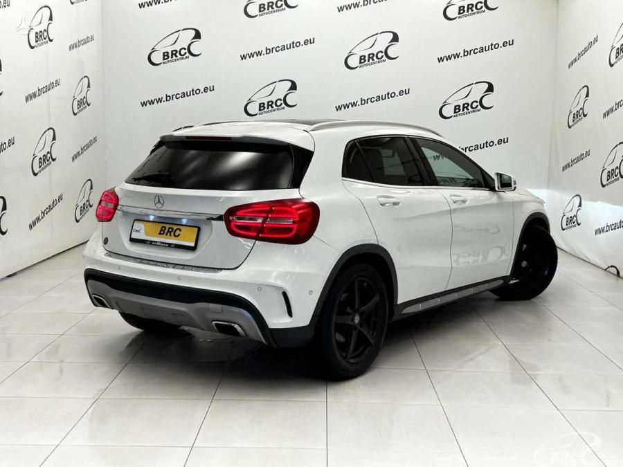 White Mercedes-Benz gla-220 2014 in Vilnius, with an engine capacity of 2.14 L and mileage of 291 thousand km for 11500 €, photo 4 on AUTOMOTO.COM.LV