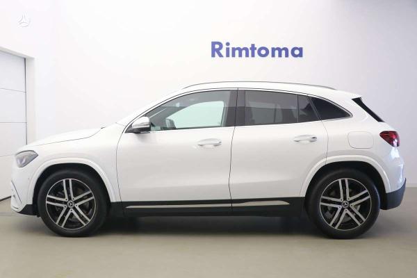 White Mercedes-Benz gla-220 2024 in Vilnius, with an engine capacity of 1.95 L and mileage of 23 thousand km for 37990 €, photo 5 on AUTOMOTO.COM.LV