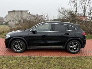 Black Mercedes-Benz GLA 250 2021 in Vilnius, with an engine capacity of 1.99 L and mileage of 48 thousand km for 29900 €, photo 2 on AUTOMOTO.COM.LV