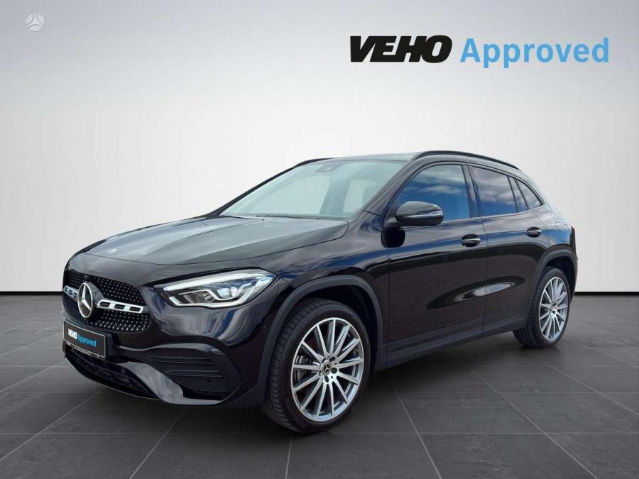 Melns Mercedes-Benz GLA 250 2021 Kauņa, ar dzinēja tilpumu 1.33 L un nobraukumu 73 tūkst. km par 33900 €, foto 1 vietnē AUTOMOTO.COM.LV