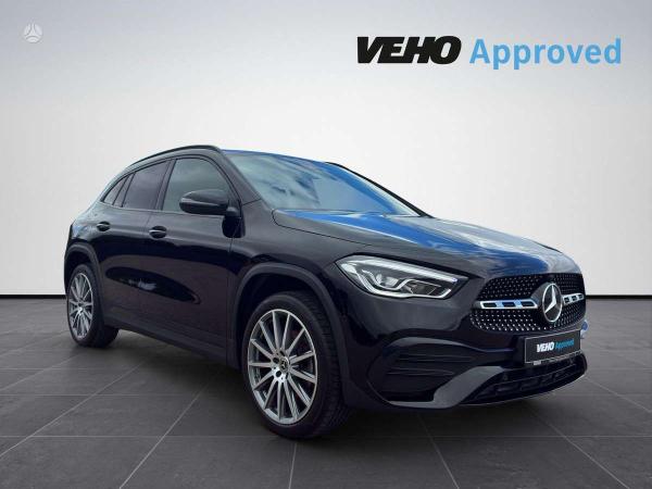 Black Mercedes-Benz GLA 250 2021 in Kaunas, with an engine capacity of 1.33 L and mileage of 73 thousand km for 33900 €, photo 8 on AUTOMOTO.COM.LV