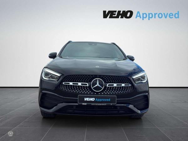 Black Mercedes-Benz GLA 250 2021 in Kaunas, with an engine capacity of 1.33 L and mileage of 73 thousand km for 33900 €, photo 9 on AUTOMOTO.COM.LV