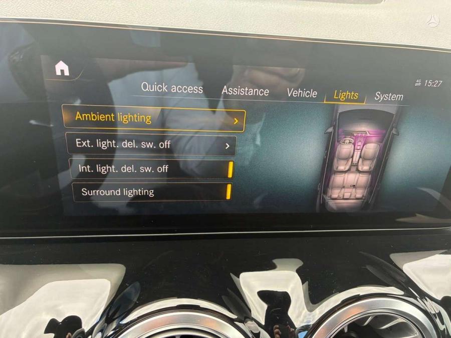 Melns Mercedes-Benz GLA 250 2021 Kauņa, ar dzinēja tilpumu 1.33 L un nobraukumu 73 tūkst. km par 33900 €, foto 25 vietnē AUTOMOTO.COM.LV
