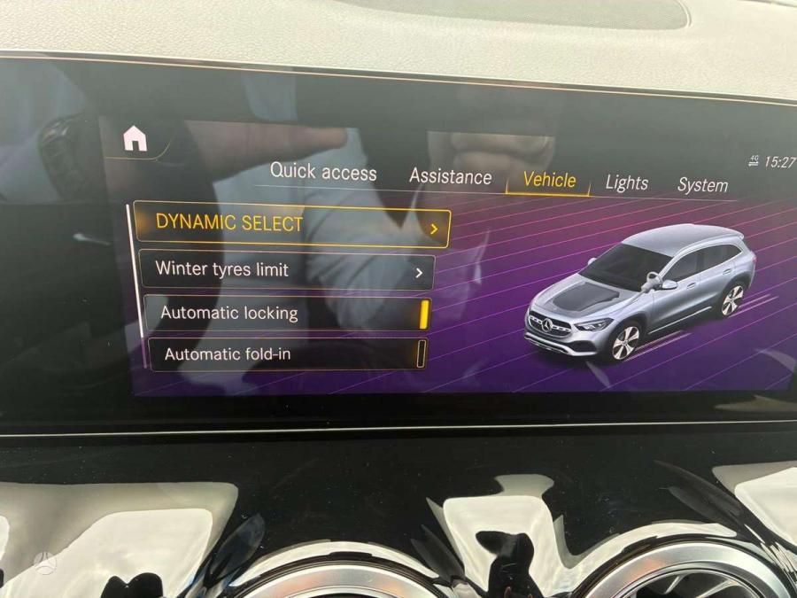 Melns Mercedes-Benz GLA 250 2021 Kauņa, ar dzinēja tilpumu 1.33 L un nobraukumu 73 tūkst. km par 33900 €, foto 26 vietnē AUTOMOTO.COM.LV