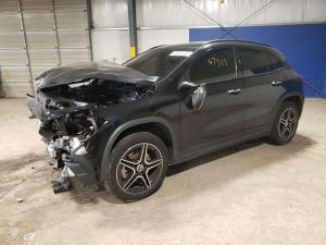 Black Mercedes-Benz GLA 250 2022 in Marijampole, with an engine capacity of 1.99 L and mileage of 77 thousand km for 12000 €, photo  on AUTOMOTO.COM.LV
