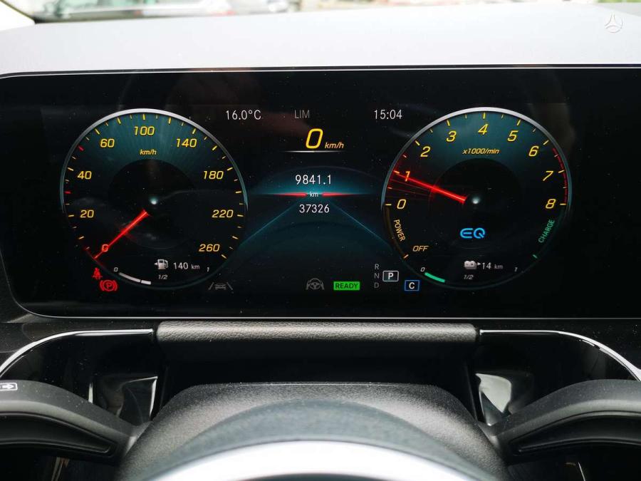 Black Mercedes-Benz GLA 250 2022 in Radviliskis, with an engine capacity of 1.33 L and mileage of 32 thousand km for 27900 €, photo 9 on AUTOMOTO.COM.LV