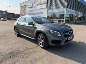 Pelēks Mercedes-Benz GLA 250 2015 Kauņa, ar dzinēja tilpumu 2.00 L un nobraukumu 150 tūkst. km par 16500 €, foto 2 vietnē AUTOMOTO.COM.LV