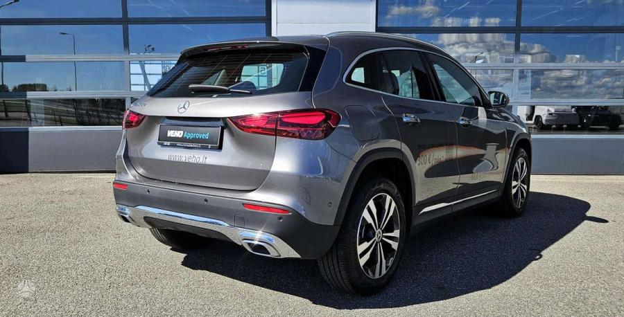 Grey Mercedes-Benz GLA 250 2026 in Klaipeda, with an engine capacity of 1.33 L and mileage of 6 thousand km for 47900 €, photo 13 on AUTOMOTO.COM.LV