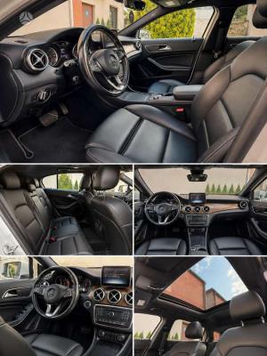White Mercedes-Benz GLA 250 2016 in Plunge, with an engine capacity of 1.99 L and mileage of 156 thousand km for 15500 €, photo 9 on AUTOMOTO.COM.LV