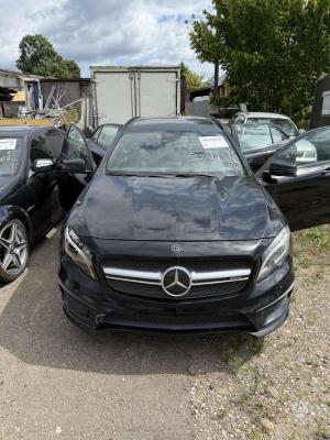 Black Mercedes-Benz gla-45-amg 2014 in Vilnius, with an engine capacity of 2.00 L and mileage of 387 thousand km for 9900 €, photo  on AUTOMOTO.COM.LV