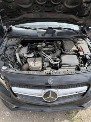 Black Mercedes-Benz gla-45-amg 2014 in Vilnius, with an engine capacity of 2.00 L and mileage of 387 thousand km for 9900 €, photo 23 on AUTOMOTO.COM.LV