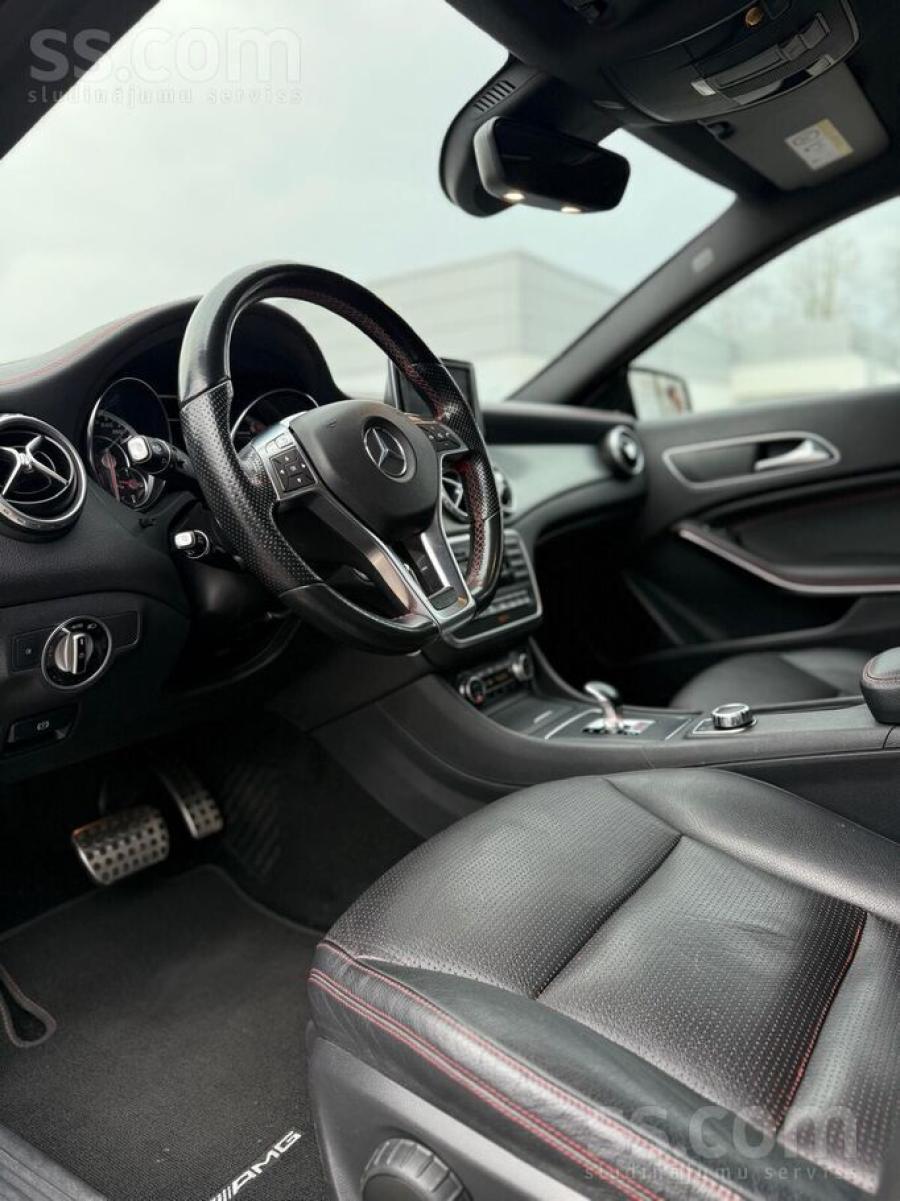 Melns Mercedes-Benz gla-45-amg 2015 Rīga, ar dzinēja tilpumu 2.00 L un nobraukumu 208 tūkst. km par 23000 €, foto 14 vietnē AUTOMOTO.COM.LV