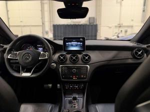 Black Mercedes-Benz gla-45-amg 2016 in Vilnius, with an engine capacity of 1.99 L and mileage of 140 thousand km for 23790 €, photo 22 on AUTOMOTO.COM.LV