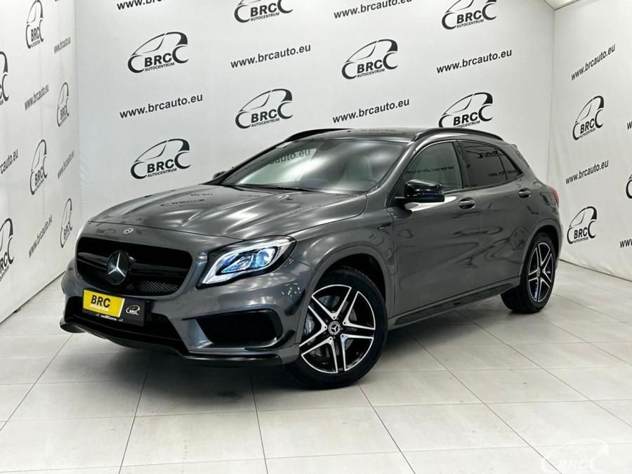 Mercedes-Benz gla-45-amg 2015 in Vilnius, with an engine capacity of 1.99 L and mileage of 146 thousand km for 19500 €, photo 1 on AUTOMOTO.COM.LV