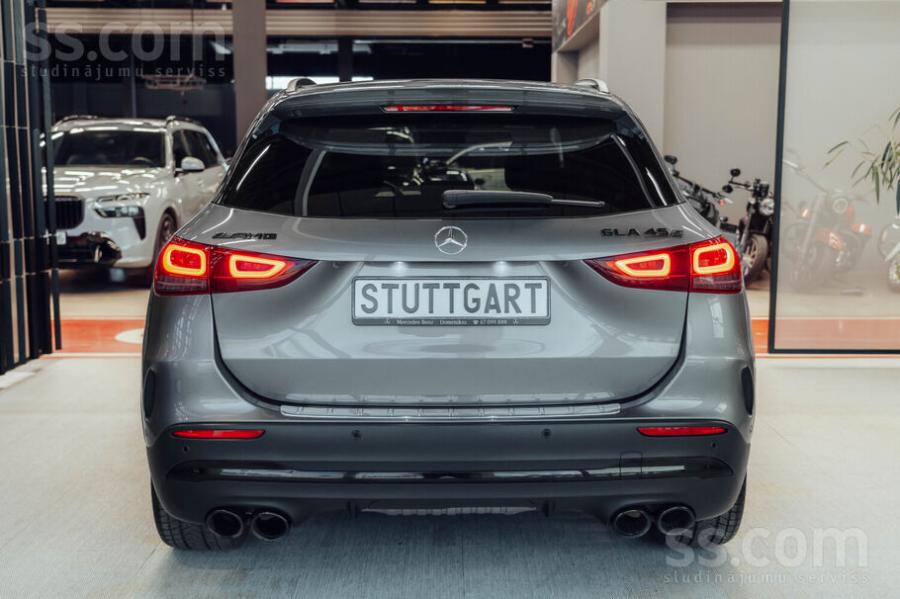 Pelēks Mercedes-Benz gla-45-amg 2021 Rīga, ar dzinēja tilpumu 2.00 L un nobraukumu 50 tūkst. km par 53900 €, foto 6 vietnē AUTOMOTO.COM.LV