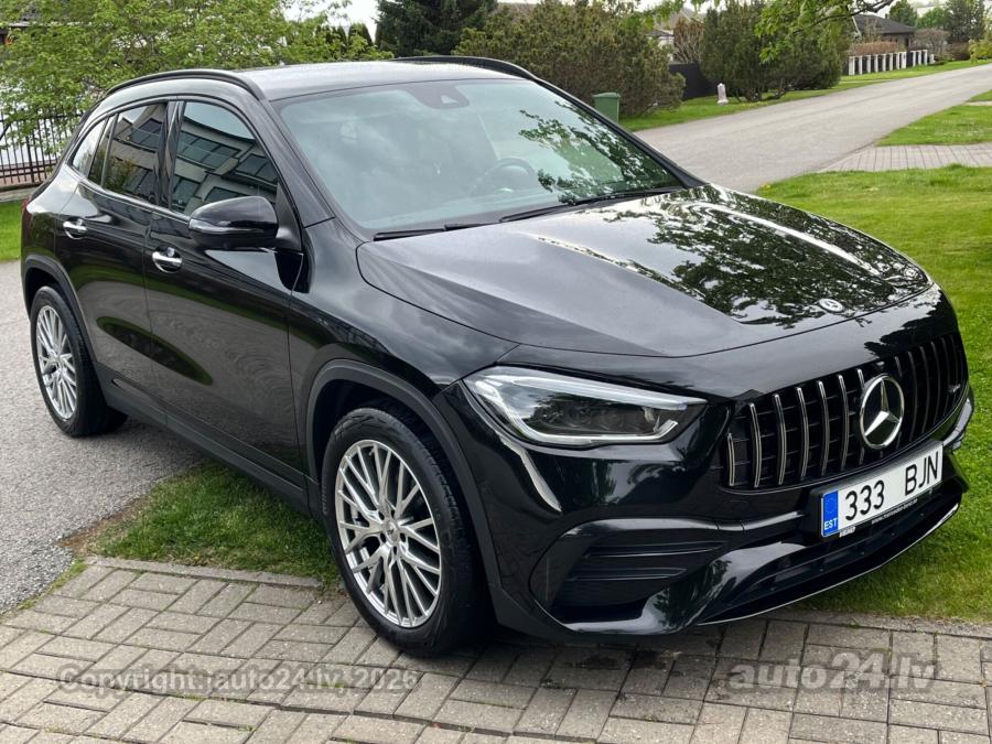 Melns Mercedes-Benz GLA-Class 2021 Tallina, ar dzinēja tilpumu 2.00 L un nobraukumu 49 tūkst. km par 38500 €, foto 3 vietnē AUTOMOTO.COM.LV