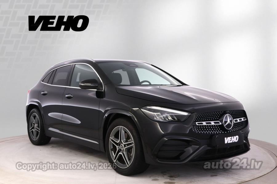 Black Mercedes-Benz GLA-Class 2024 in Tallinn, with an engine capacity of 1.30 L and mileage of 6 thousand km for 37900 €, photo 5 on AUTOMOTO.COM.LV