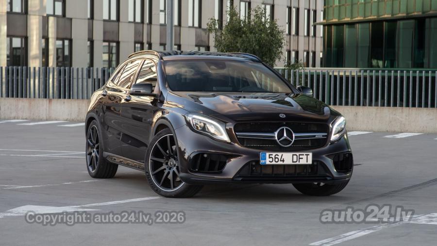 Brūns Mercedes-Benz GLA-Class 2019 Tallina, ar dzinēja tilpumu 2.00 L un nobraukumu 90 tūkst. km par 31000 €, foto 3 vietnē AUTOMOTO.COM.LV