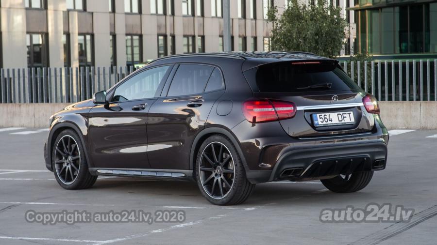 Brūns Mercedes-Benz GLA-Class 2019 Tallina, ar dzinēja tilpumu 2.00 L un nobraukumu 90 tūkst. km par 31000 €, foto 7 vietnē AUTOMOTO.COM.LV