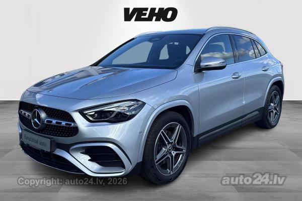 Grey Mercedes-Benz GLA-Class 2024 in Parnu, with an engine capacity of 1.30 L and mileage of 23 thousand km for 38500 €, photo 1 on AUTOMOTO.COM.LV
