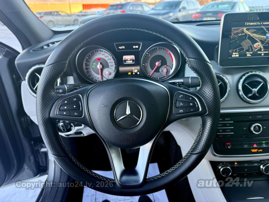 Grey Mercedes-Benz GLA-Class 2016 in Tallinn, with an engine capacity of 2.10 L and mileage of 116 thousand km for 14990 €, photo 13 on AUTOMOTO.COM.LV