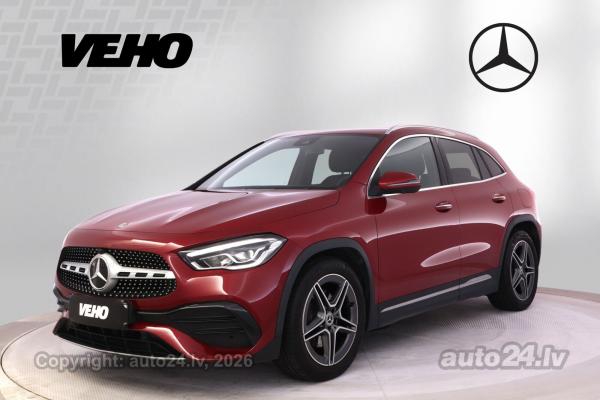 Красный Мерседес ГЛА-Класс 2020 в Таллин, объемом двигателя 2.00 л и пробегом 35 тыс. км за 34900 €, фото 1 на AUTOMOTO.COM.LV