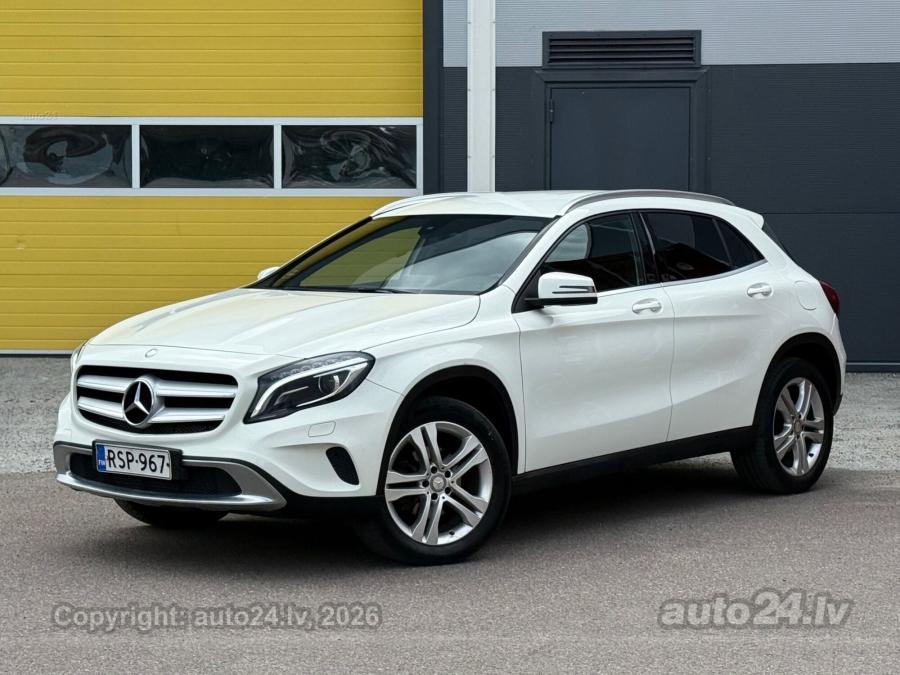 White Mercedes-Benz GLA-Class 2016 in Tallinn, with an engine capacity of 2.10 L and mileage of 128 thousand km for 14900 €, photo 1 on AUTOMOTO.COM.LV