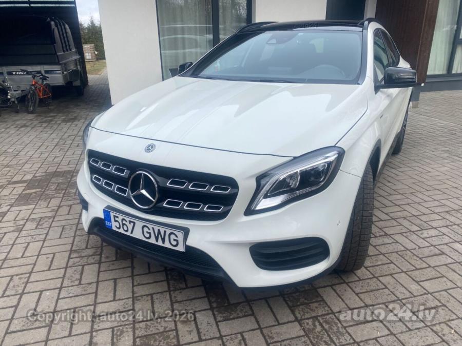 White Mercedes-Benz GLA-Class 2017 in Tallinn, with an engine capacity of 2.10 L and mileage of 140 thousand km for 16499 €, photo 1 on AUTOMOTO.COM.LV