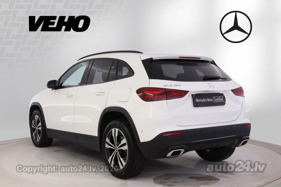 White Mercedes-Benz GLA-Class 2025 in Tallinn, with an engine capacity of 1.30 L and mileage of 34 thousand km for 40900 €, photo 5 on AUTOMOTO.COM.LV
