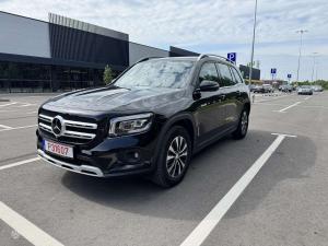 Black Mercedes-Benz GLB 180 2023 in Vilnius, with an engine capacity of 1.95 L and mileage of 163 thousand km for 21800 €, photo 5 on AUTOMOTO.COM.LV