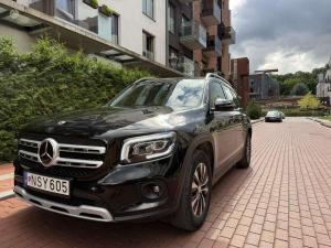 Black Mercedes-Benz GLB 180 2023 in Vilnius, with an engine capacity of 1.95 L and mileage of 163 thousand km for 21600 €, photo 5 on AUTOMOTO.COM.LV