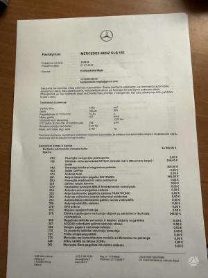 Pelēks Mercedes-Benz GLB 180 2025 Kauņa, ar dzinēja tilpumu 1.33 L un nobraukumu 14 tūkst. km par 42000 €, foto 18 vietnē AUTOMOTO.COM.LV